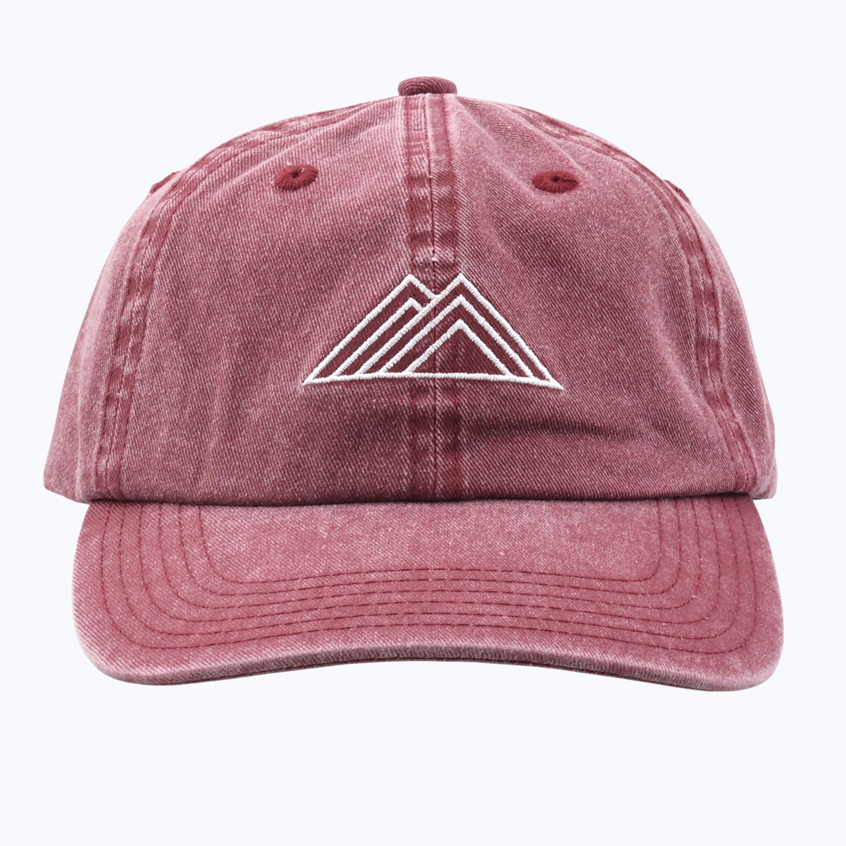 Maroon Vintage Wash Dad Cap | Earthinary Classic Cotton Hat